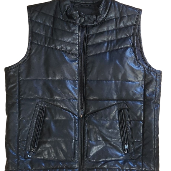 Marc Anthony | Jackets & Coats | Marc Anthony Black Quilted Puffer Vest ...